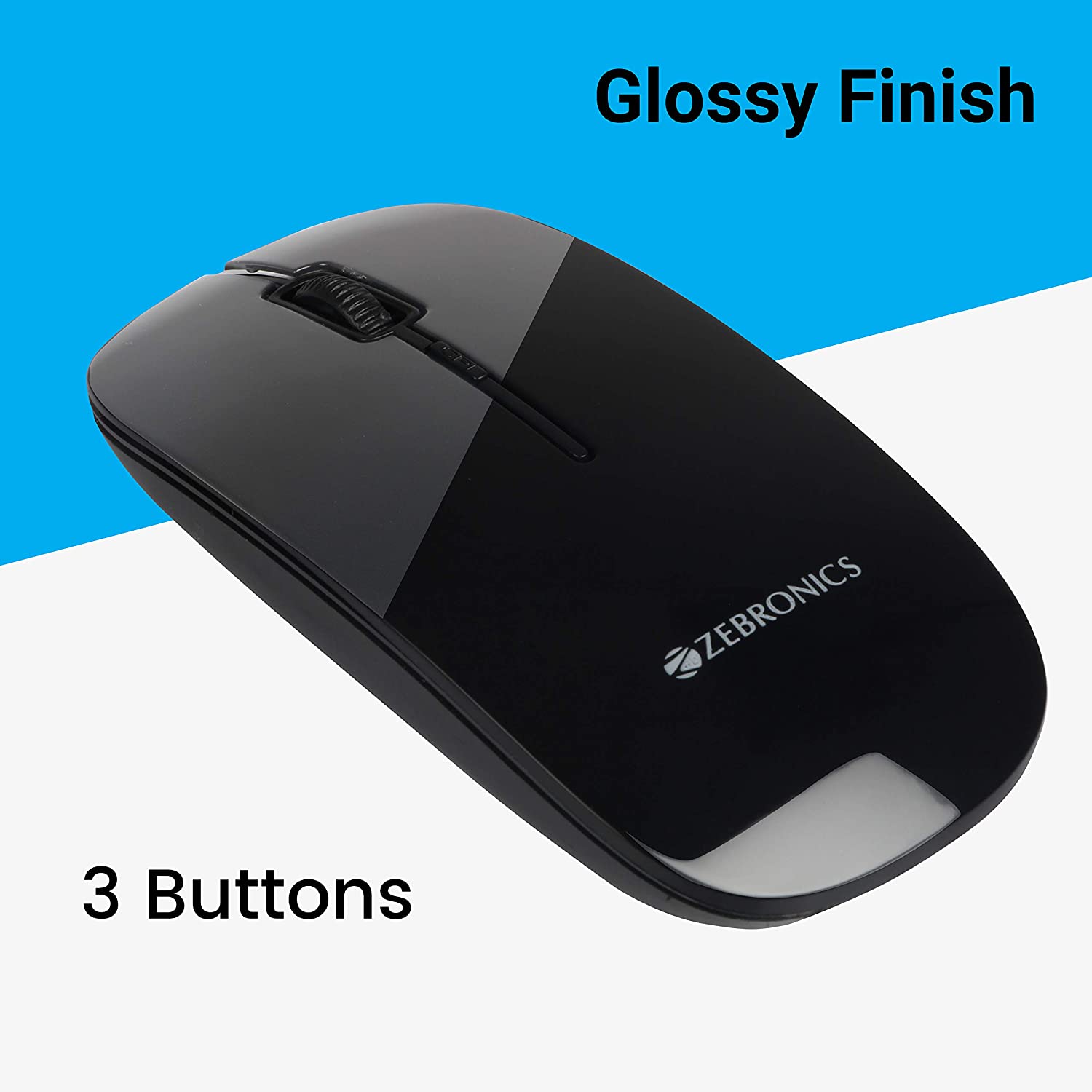 Zebronics Zeb-Companion 106 Wireless Keyboard and Mouse Combo | Shop4Deal